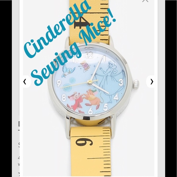 Disney | Accessories | Disney Princess Cinderella Mice Tape Measure ...